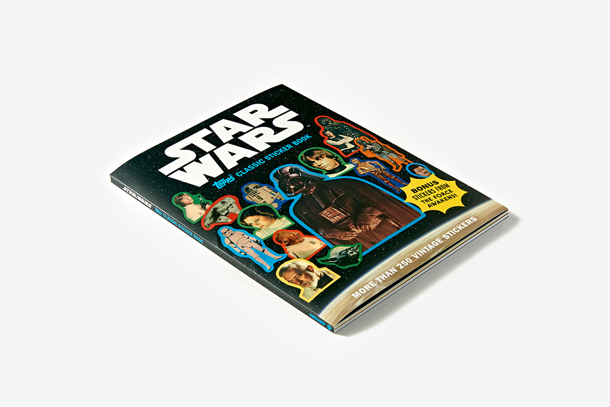 Star Wars Topps Classic Sticker Book (Paperback) | ABRAMS